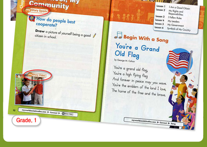 My World Social Studies Grade 5A Building Our Country isbn 9780328639298