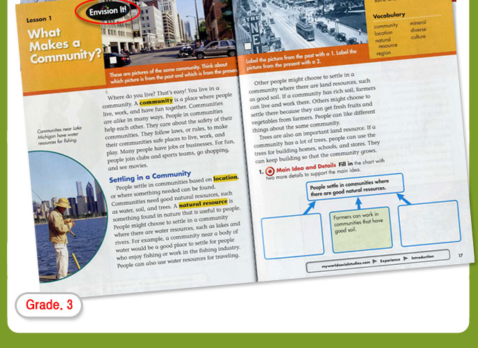 My World Social Studies Grade 1 Making Our Way isbn 9780328639168