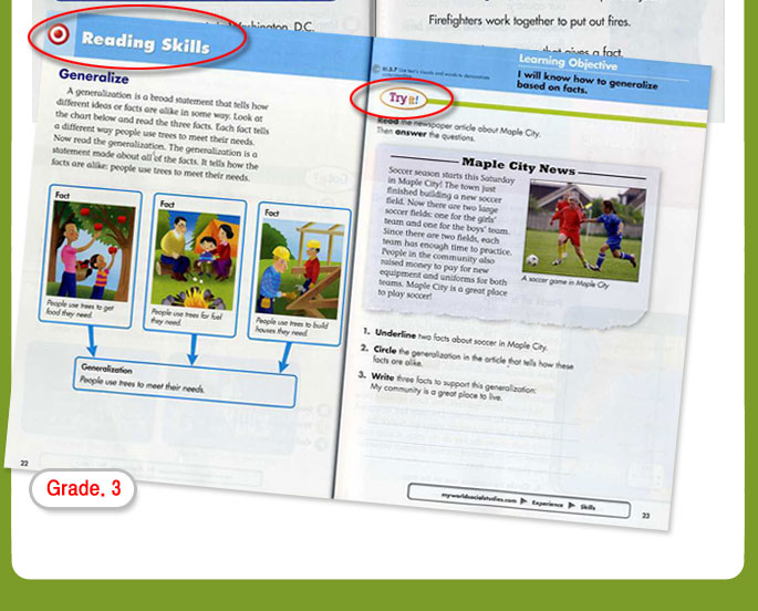 My World Social Studies Grade 5A Building Our Country isbn 9780328639298