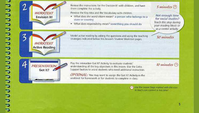 My World Social Studies Grade 4 Regions of Our Country isbn 9780328639182